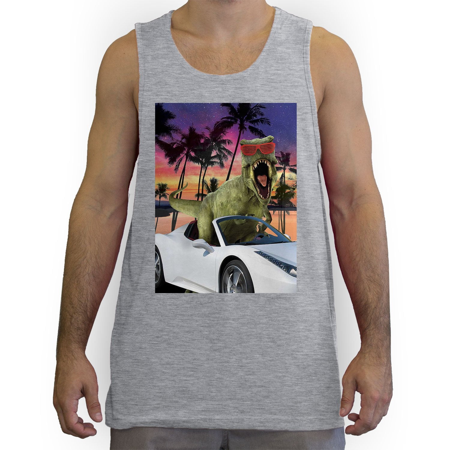 Function - Miami T-rex Men's Fashion Tank Top - Walmart.com