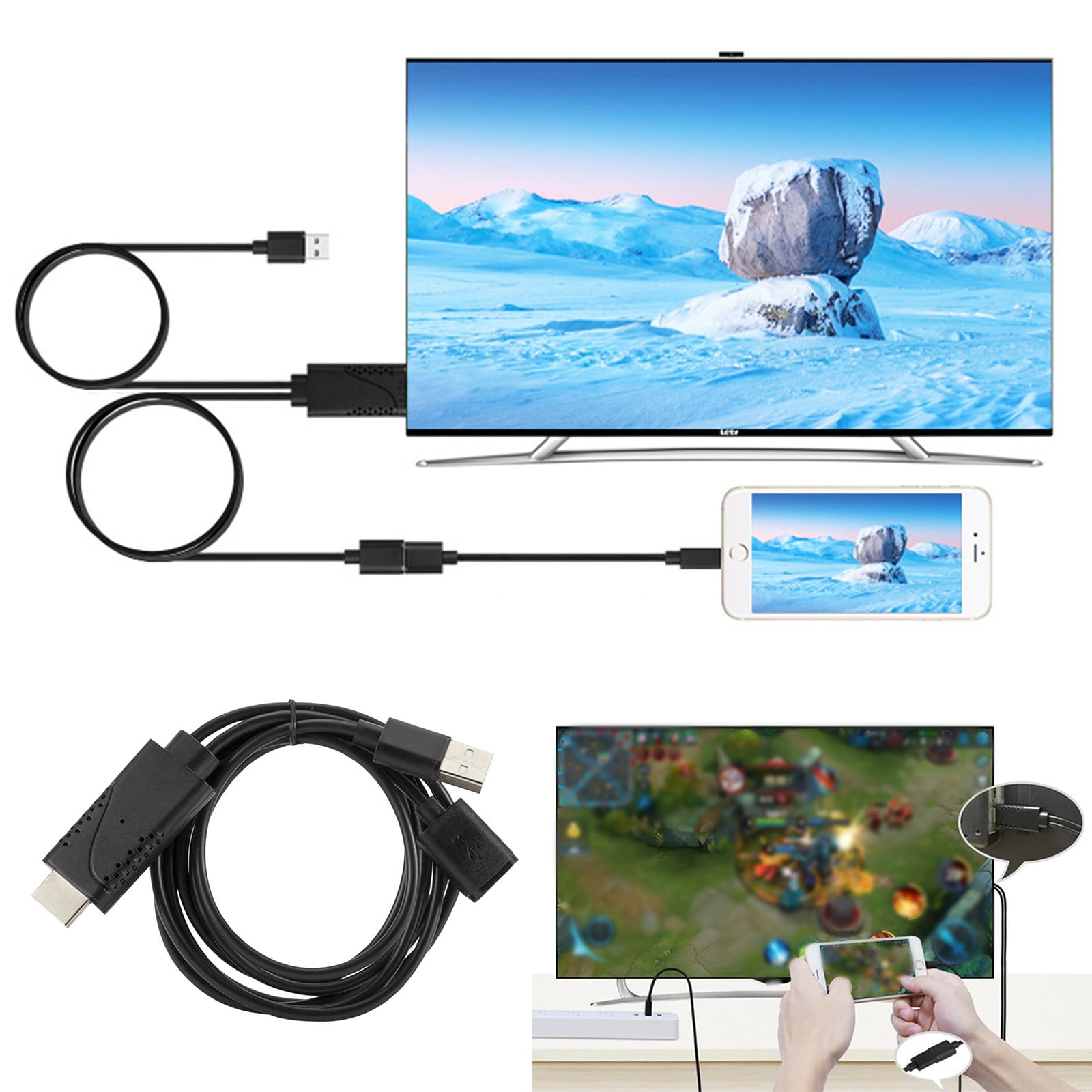 Function Micro Android Type C to Android for Phone Screen Projection ...