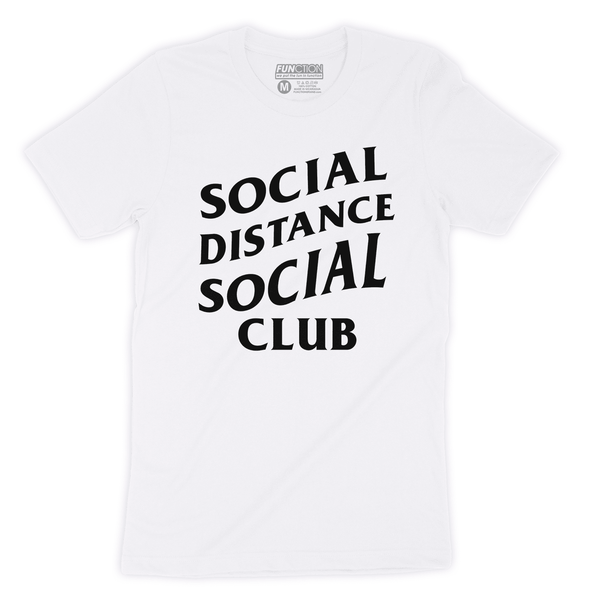 Function - Social Distance Social Club Men's T-Shirt - Walmart.com