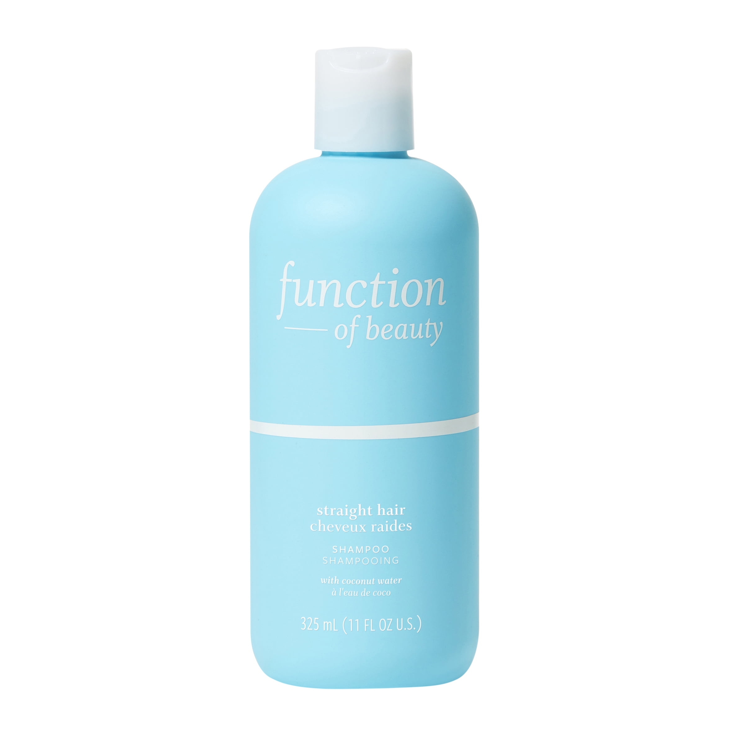 Function of Beauty Custom Straight Hair Shampoo Base with Coconut Water ...