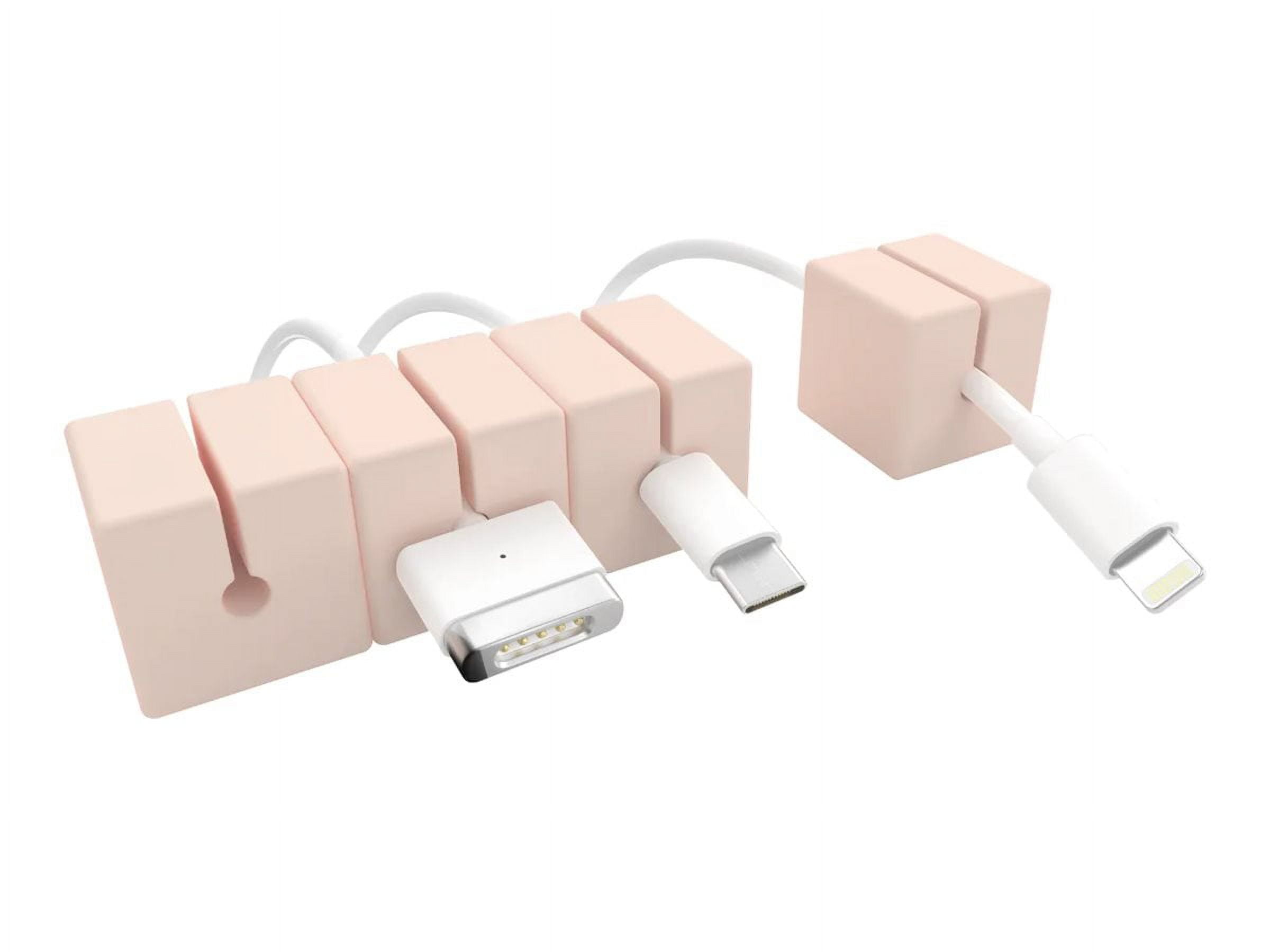 Function101 - Cable block - pink (pack of 4) - Walmart.com