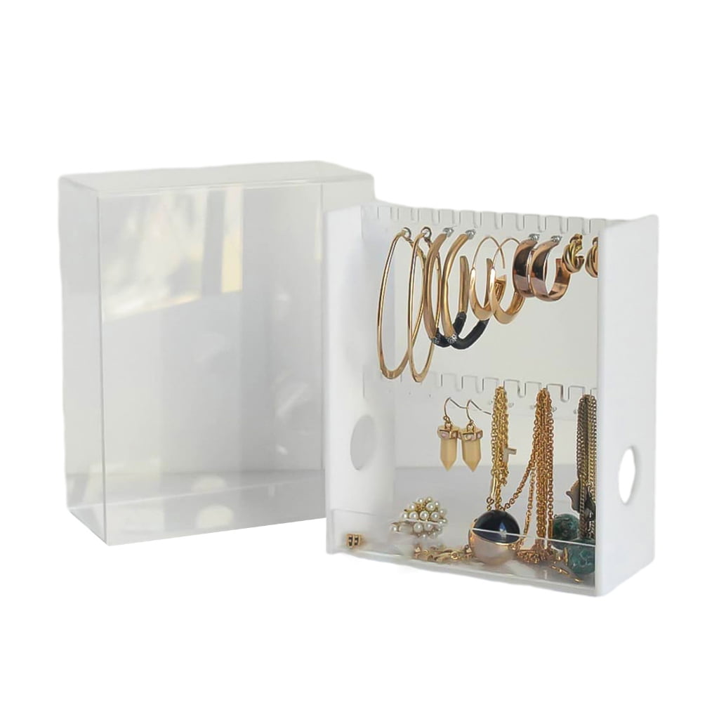 Functional Acrylic Earring Stand Versatile Storage Organizer Stand for ...