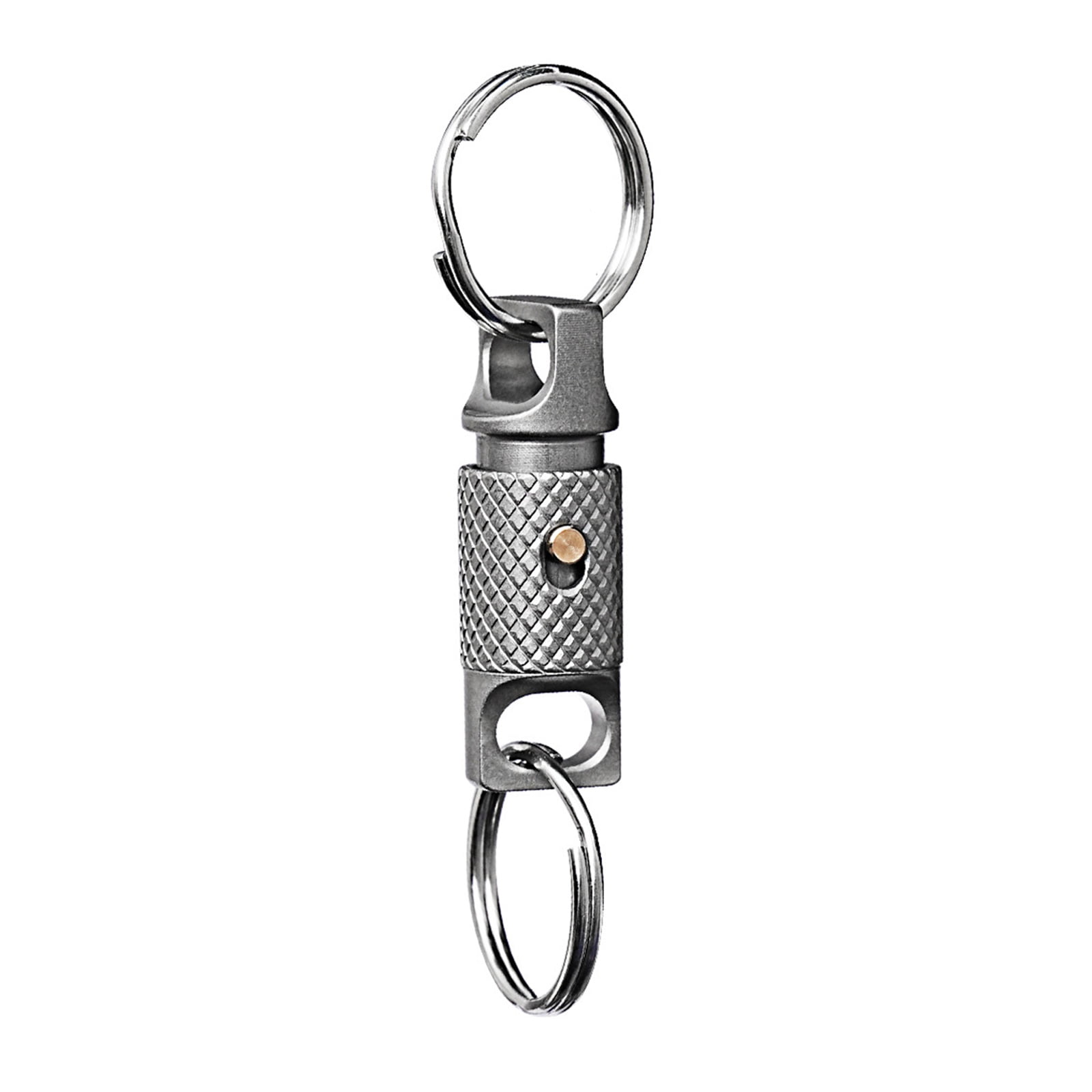 Functional Alloy Keychain Miniature Rotating Buckles Connector ...