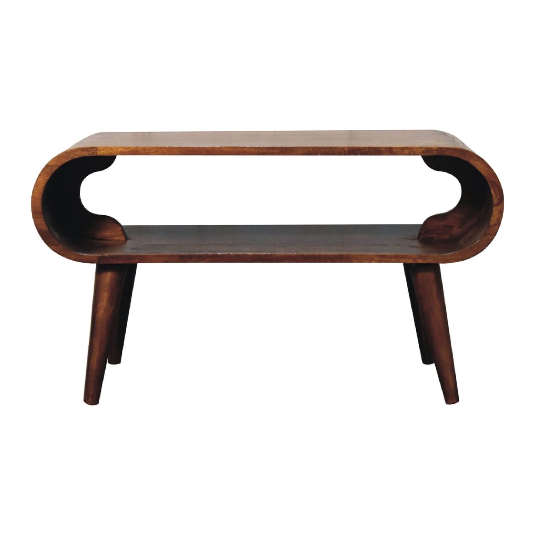 Functional Chestnut Coffee Table of Solid Wood - Improve Home Decor ...