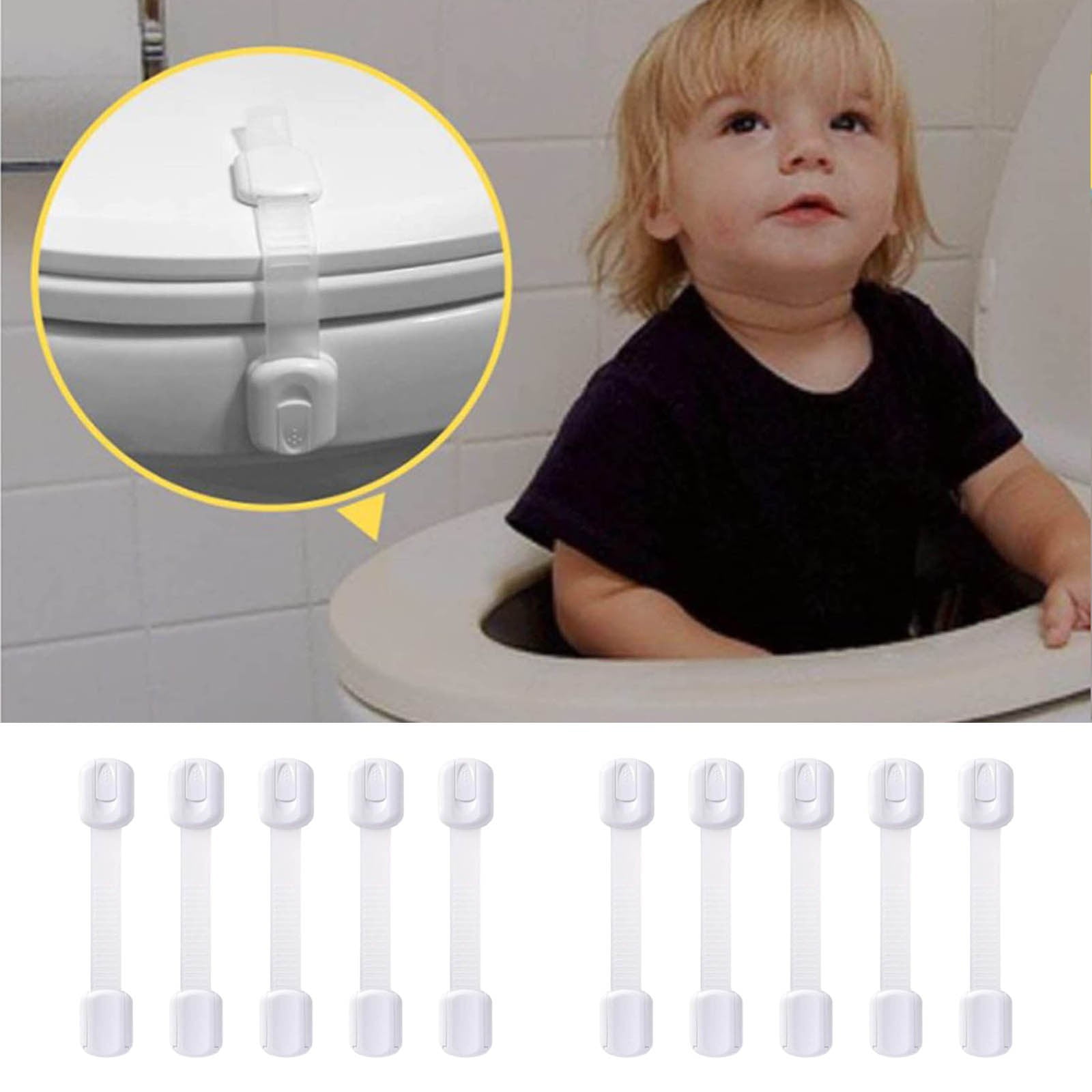 Functional Children's Drawer Lock Kitchen Cabinet Toilet Refrigerator ...