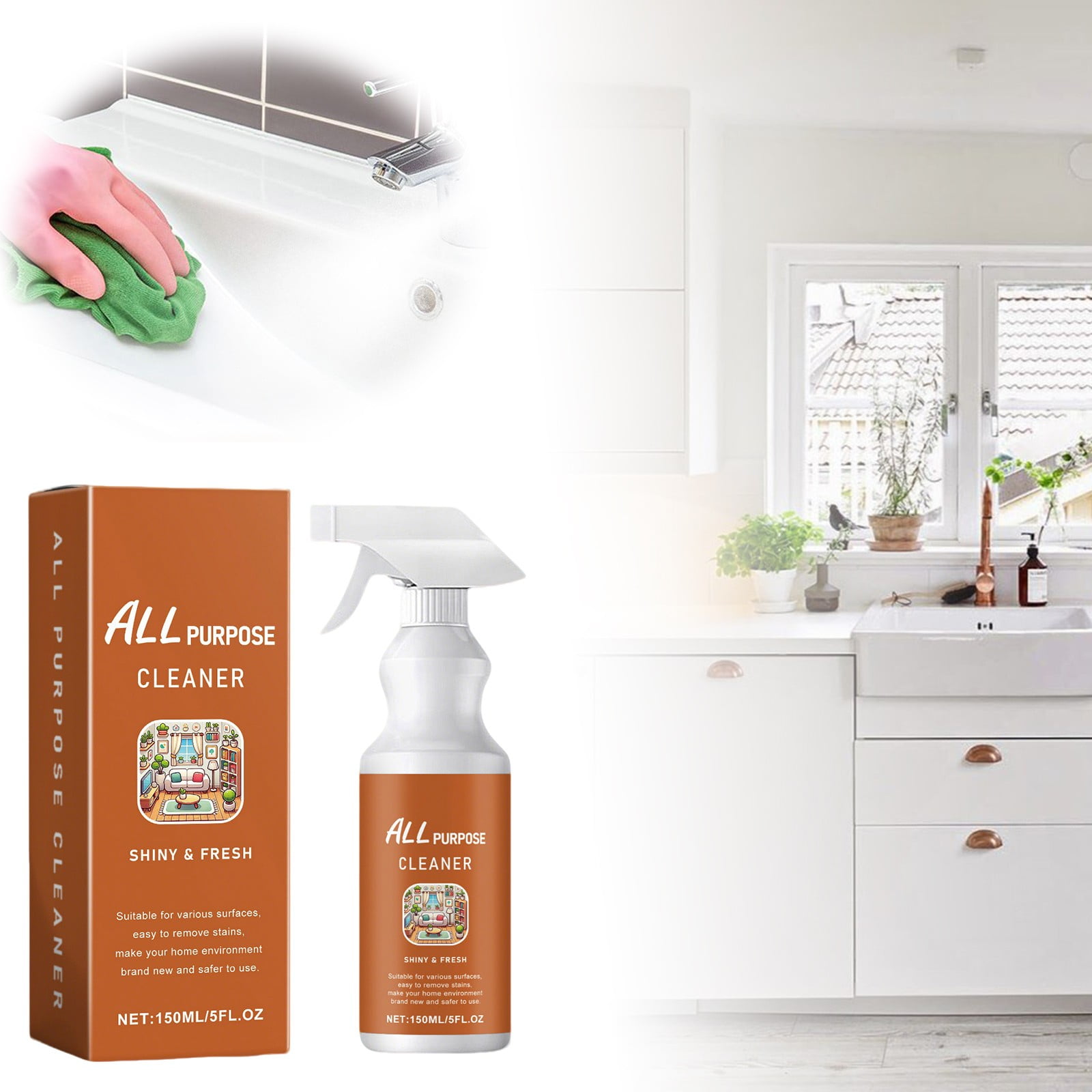 Functional Cleaner for Powerful Stain Removal and Fresh Decontamination ...