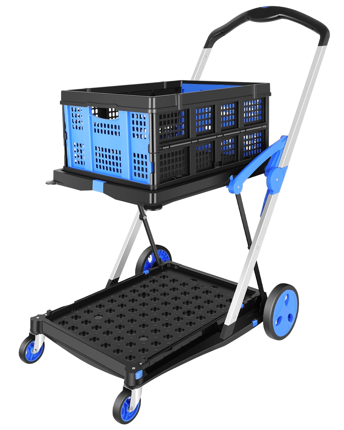 Functional Collapsible Utility Cart,Collapsible Shopping carts with ...