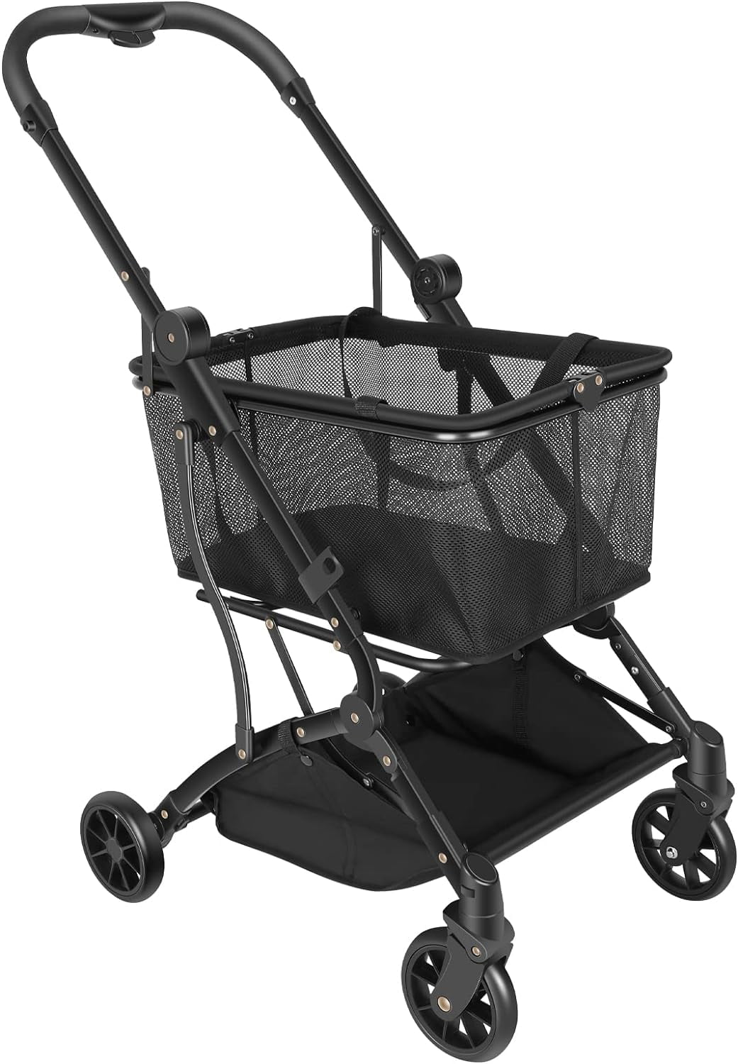 Functional Collapsible carts Shopping Cart Collapsible Utility Trolley ...