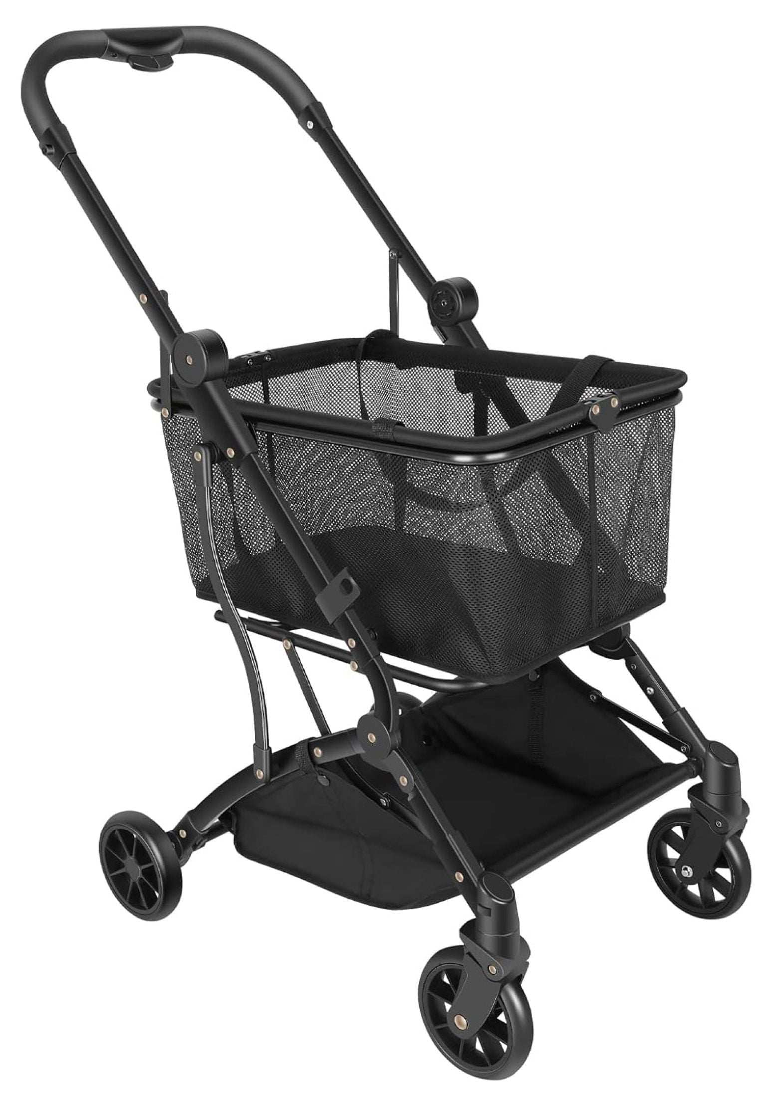 Functional Collapsible carts Shopping Cart Collapsible Utility Trolley ...