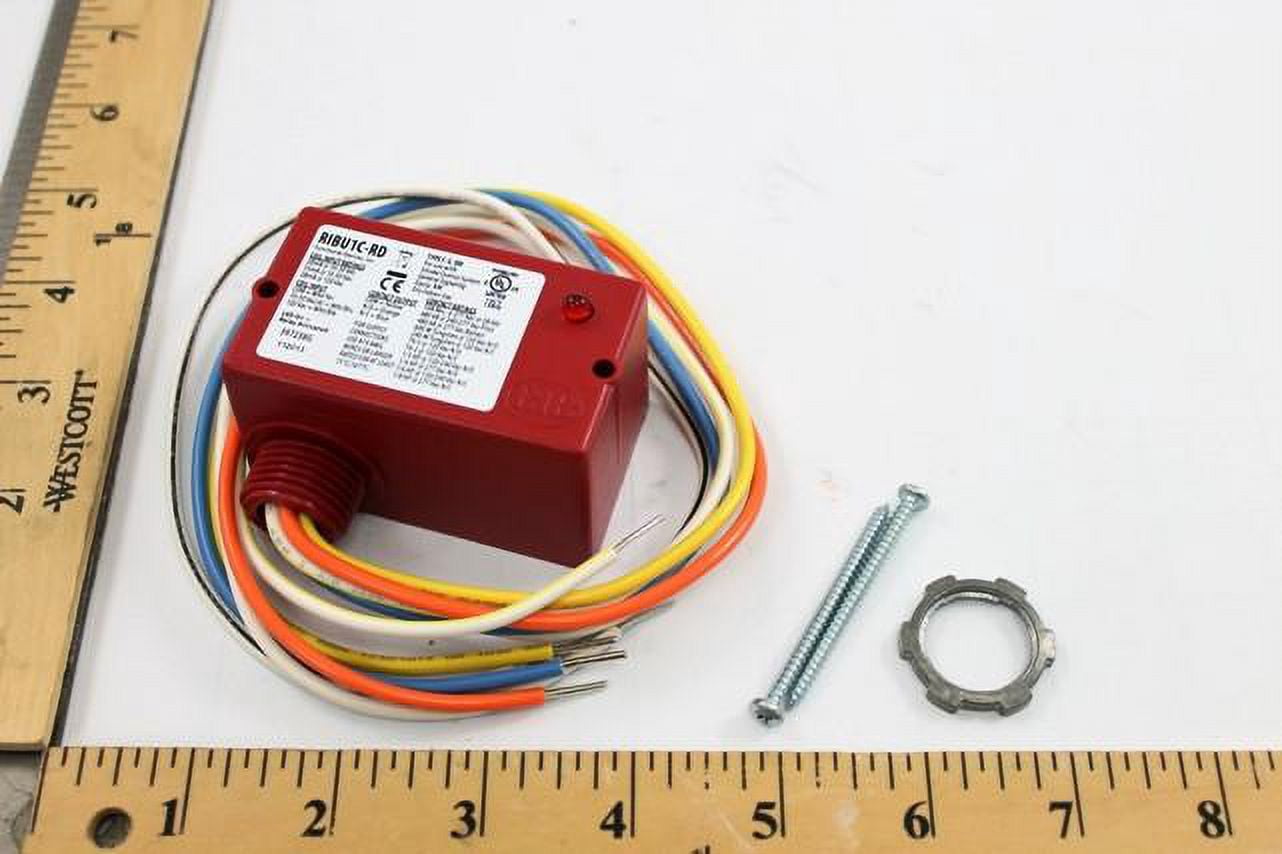 Functional Devices RIBU1C-RD - SPDT 10-30VAC/DC/120V 10A Rly - Walmart.com