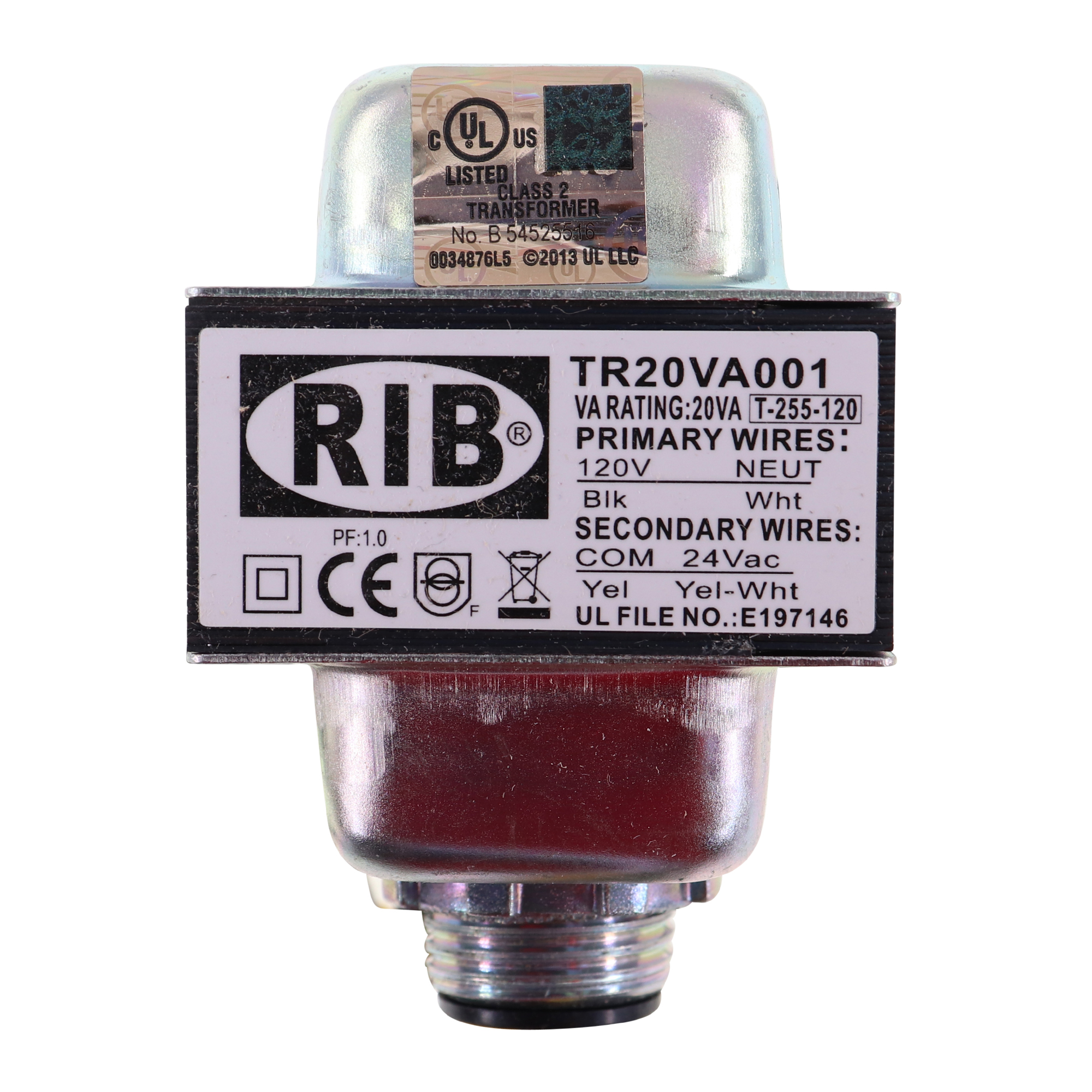 Functional Devices TR20VA001 Transformer, 20VA, 120 to 24 Vac, Foot and ...