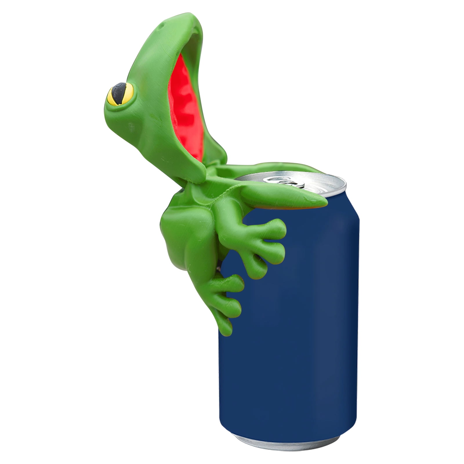 Functional Drink Covers by Forgecore: Fizzy Frog-Frog Can Cover ...
