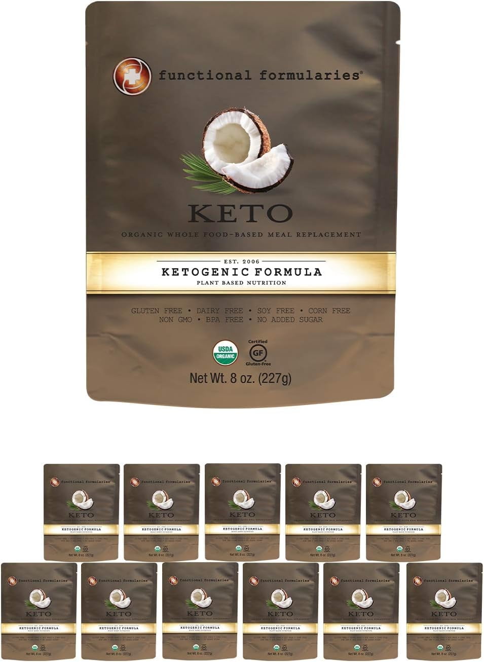 Functional Formularies Keto Organic Whole Food-Based Meal Replacement ...