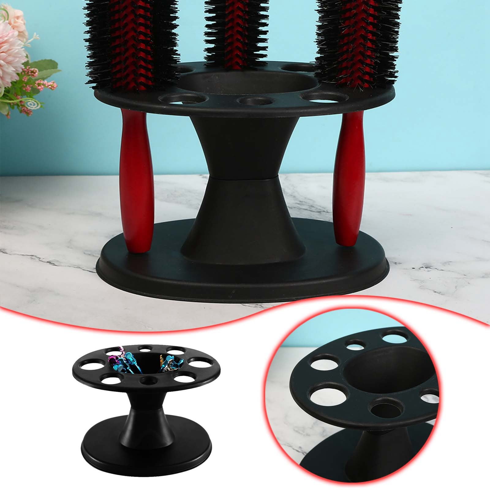 Functional Hair Comb Storage Rack And Display Stand For Hair Salon And ...
