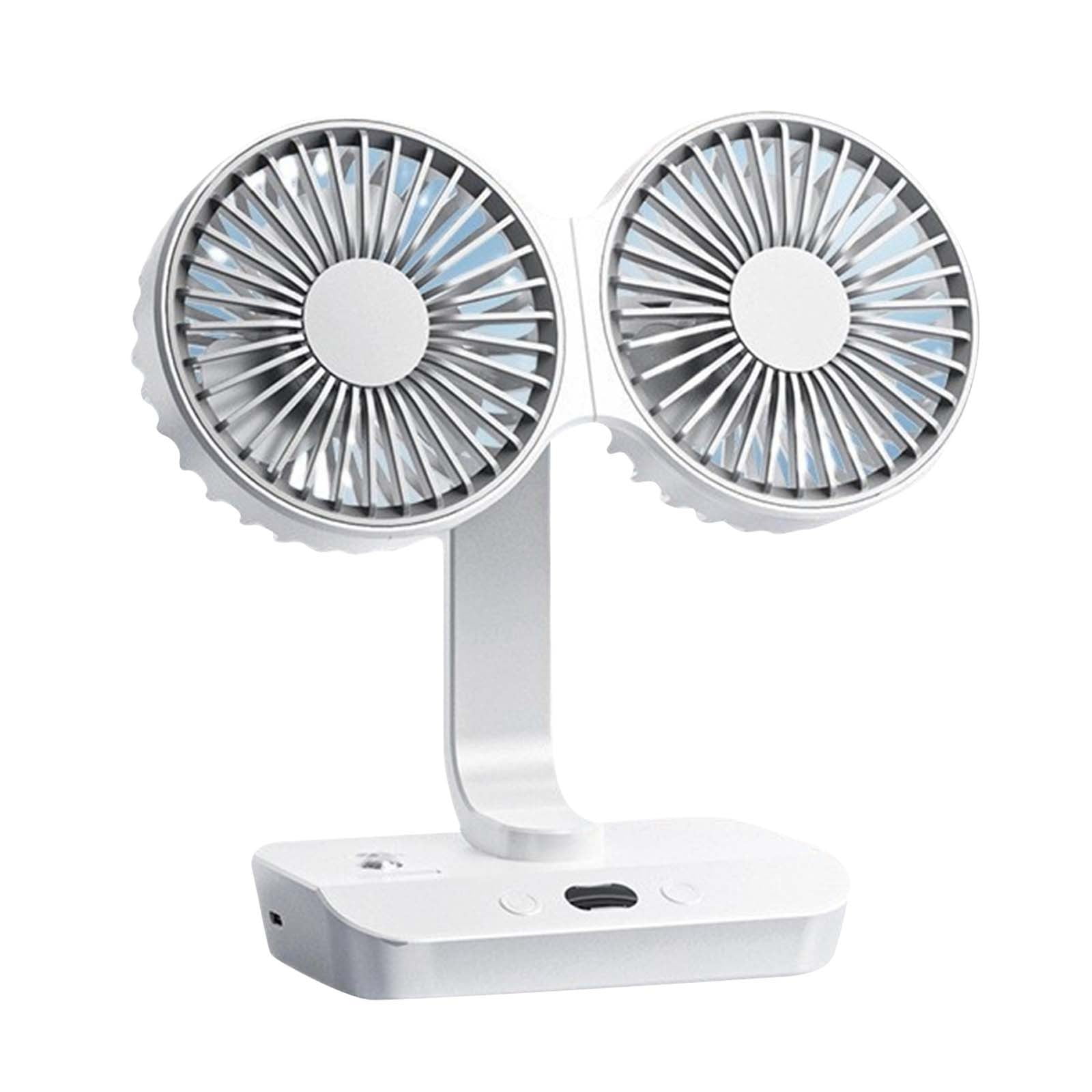 Functional Head Mini Fan Portable Desk Fan for Indoor and Outdoor Use ...