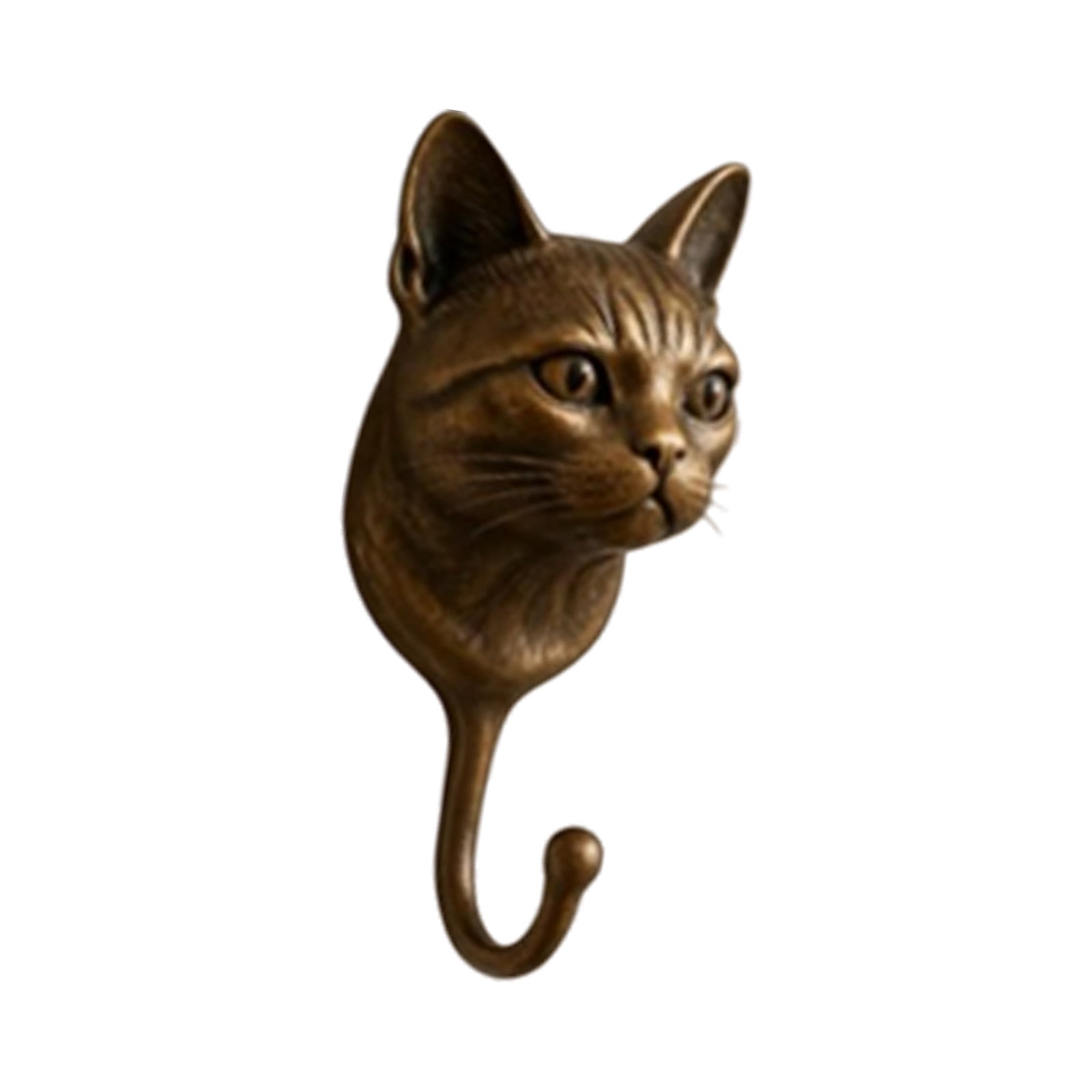 Functional Hook Sculpture In Antique Bronze Finish Stylish Wall Accent ...
