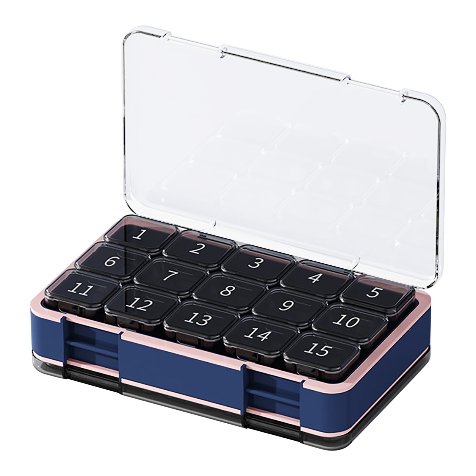 Functional Mini Food Storage Organizer with Separate Division Dispenser ...