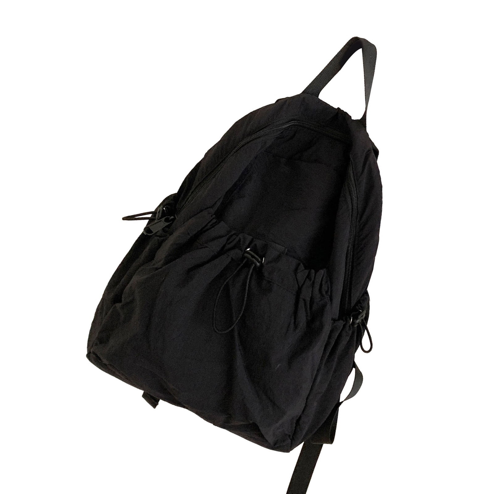 Functional Nylon Backpack School Bag Spacious School Bag for Commuting ...
