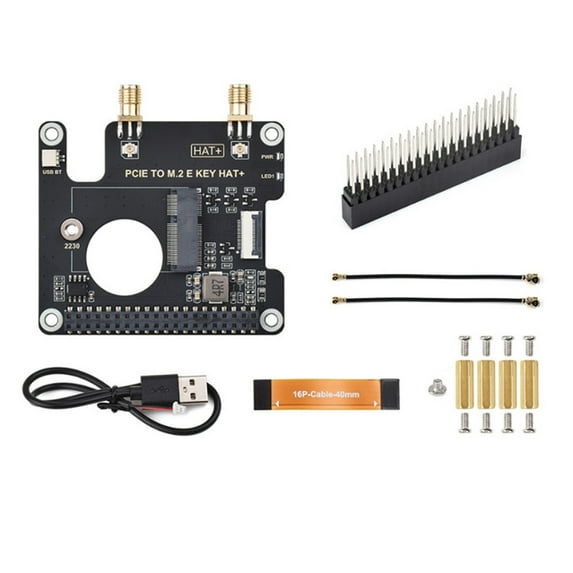 Functional PCIE To E HAT+ Converters Module For 5 Module With Secure ...