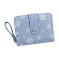 Functional PU Zippers Wallet Print Design Practical Card Holder Fashion ...