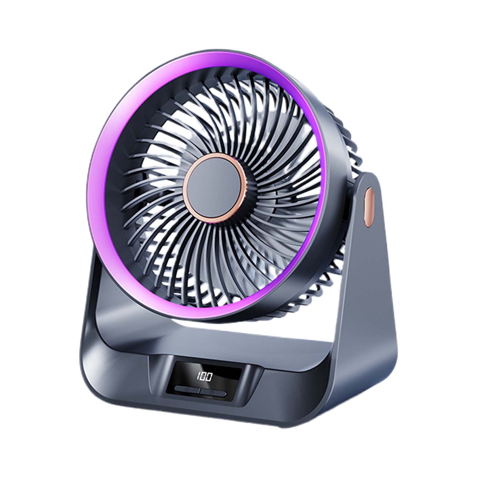 Functional Rechargeable Desktop Fan High Air Circulation Fan For Home ...