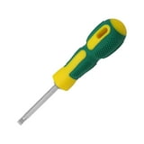 Functional Screwdriver Featuring Nonslip Grip and Flat Head & Crosshead ...