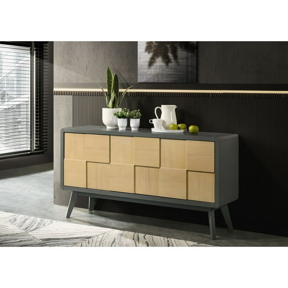 Functional Server+Light Gray & Natural Design”-“Home Dining+Organize ...