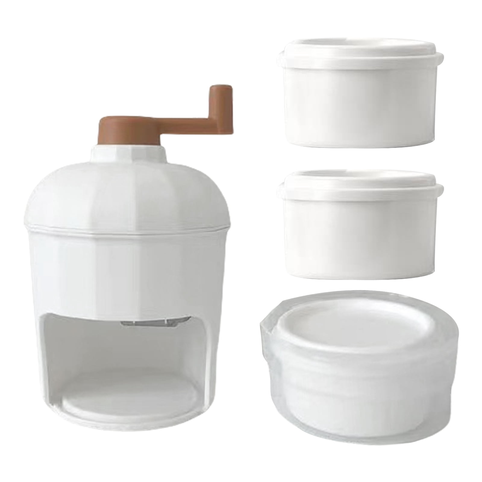 Functional Slushies Machine Manual Ice Shavers with Snow Cone Molds ...