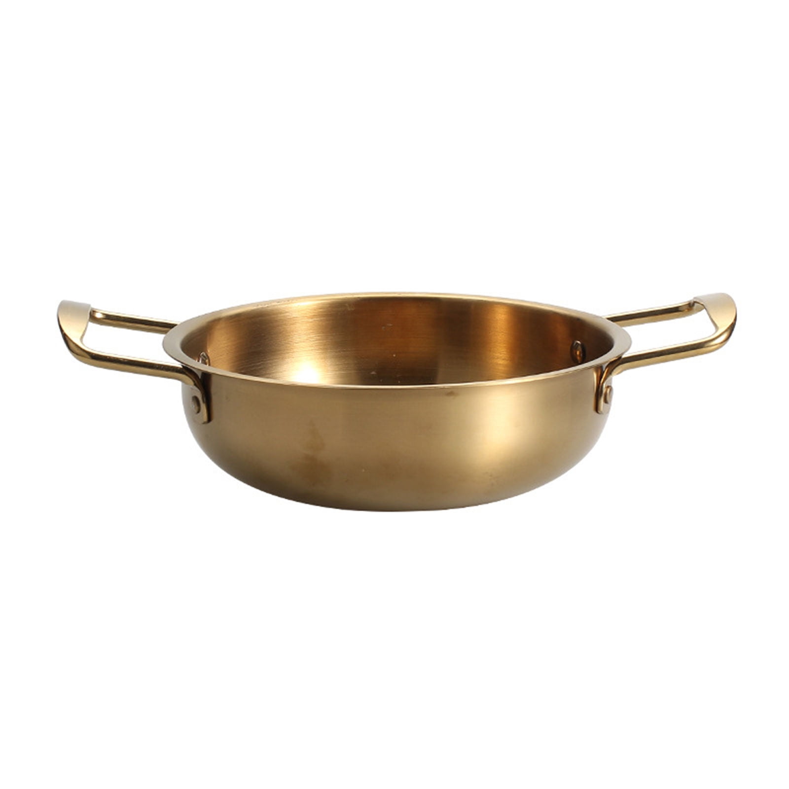 Functional Stainless Steel Pans Efficient Cooking Pots Double Ear ...
