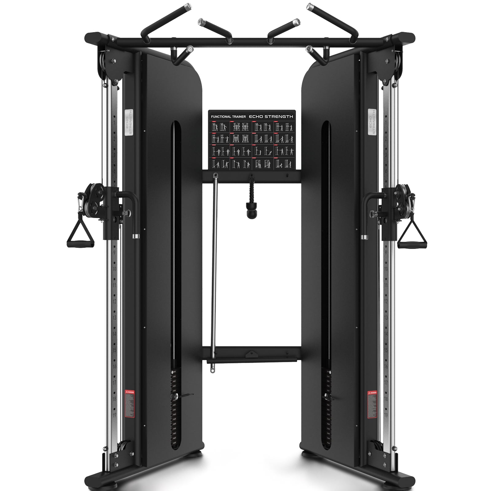 Functional Trainer Cable Machine, Cable Crossover Exercise Machine ...
