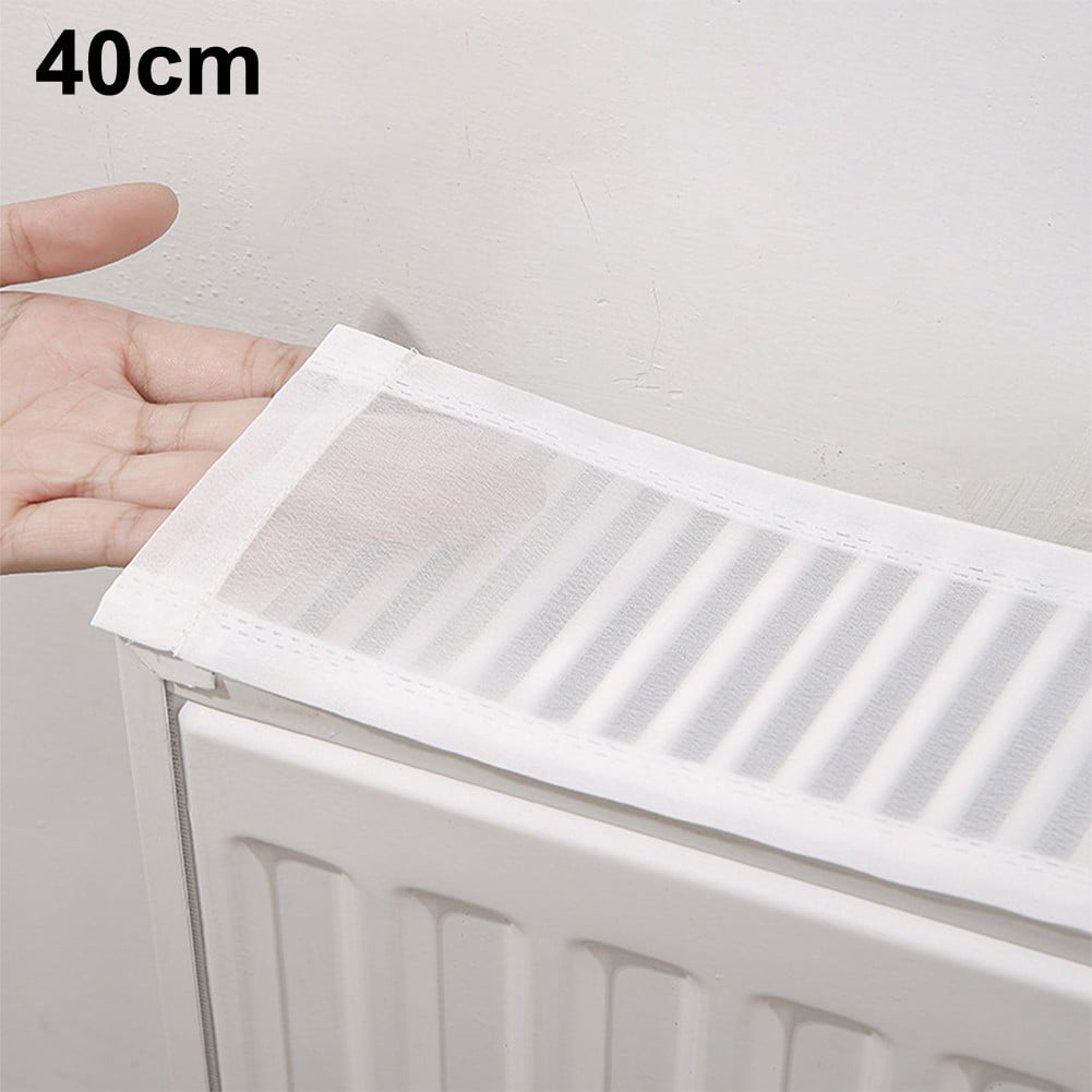 Functional White Radiator Cover With Magnetic Fixation For Easy ...