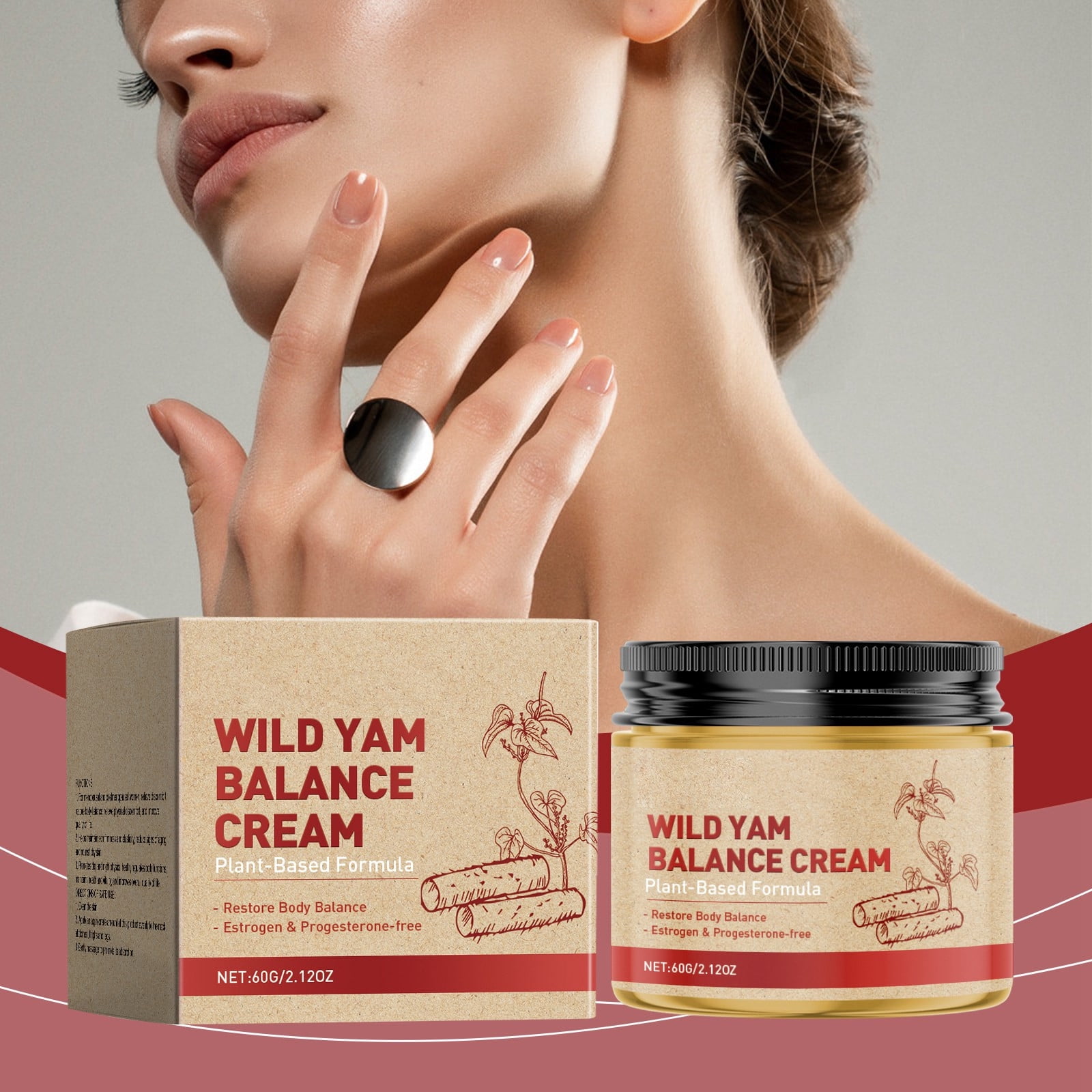Functional Wild Yam Natural For Skin Hydration And Nourishment Mens ...