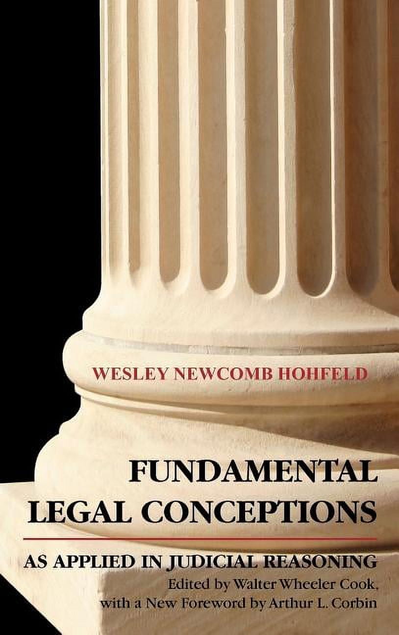 Fundamental Legal Conceptions : As Applied in Judicial Reasoning - Walmart.com