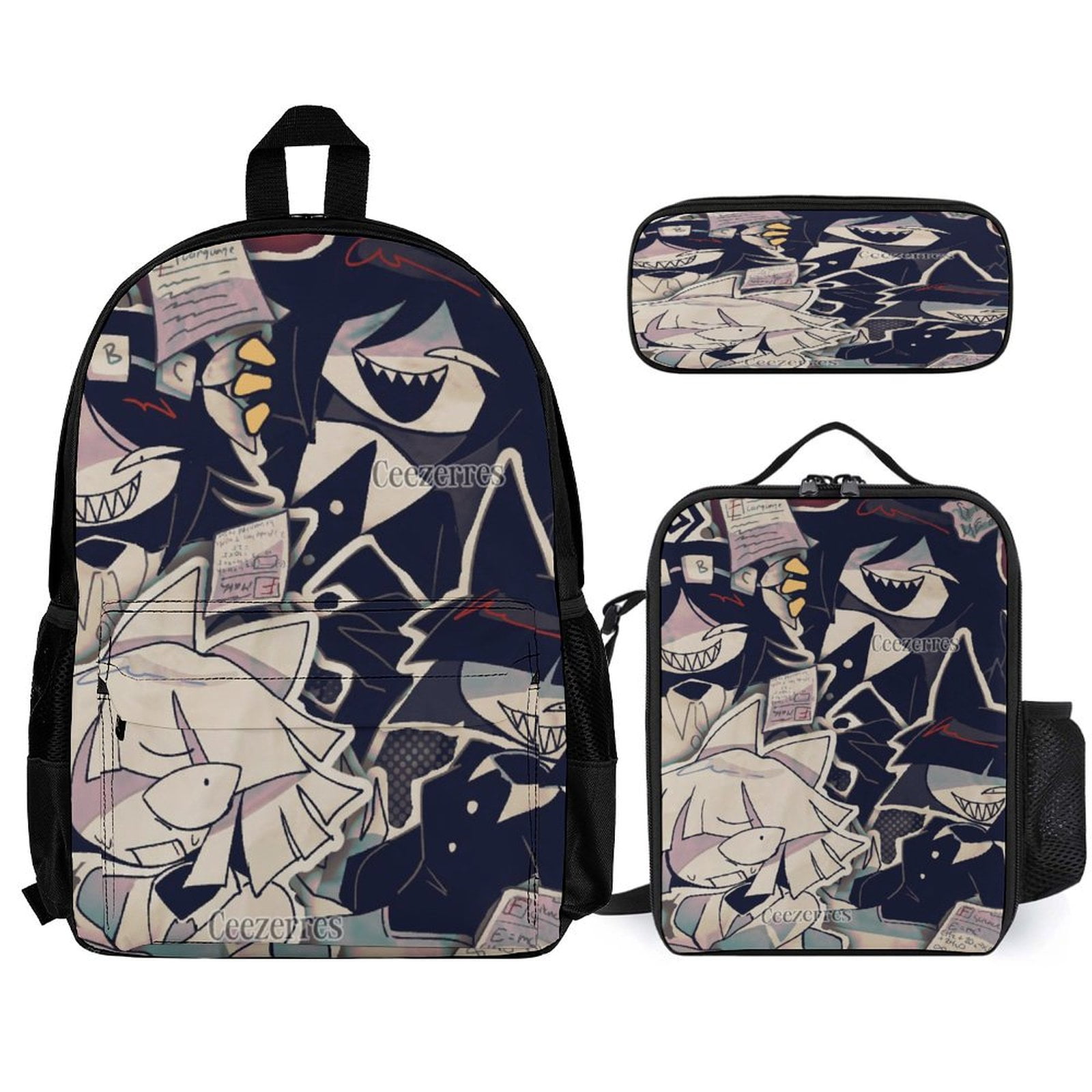 Fundamental Paper Education Backpack Set Cartoon Bookbag Backpack with ...