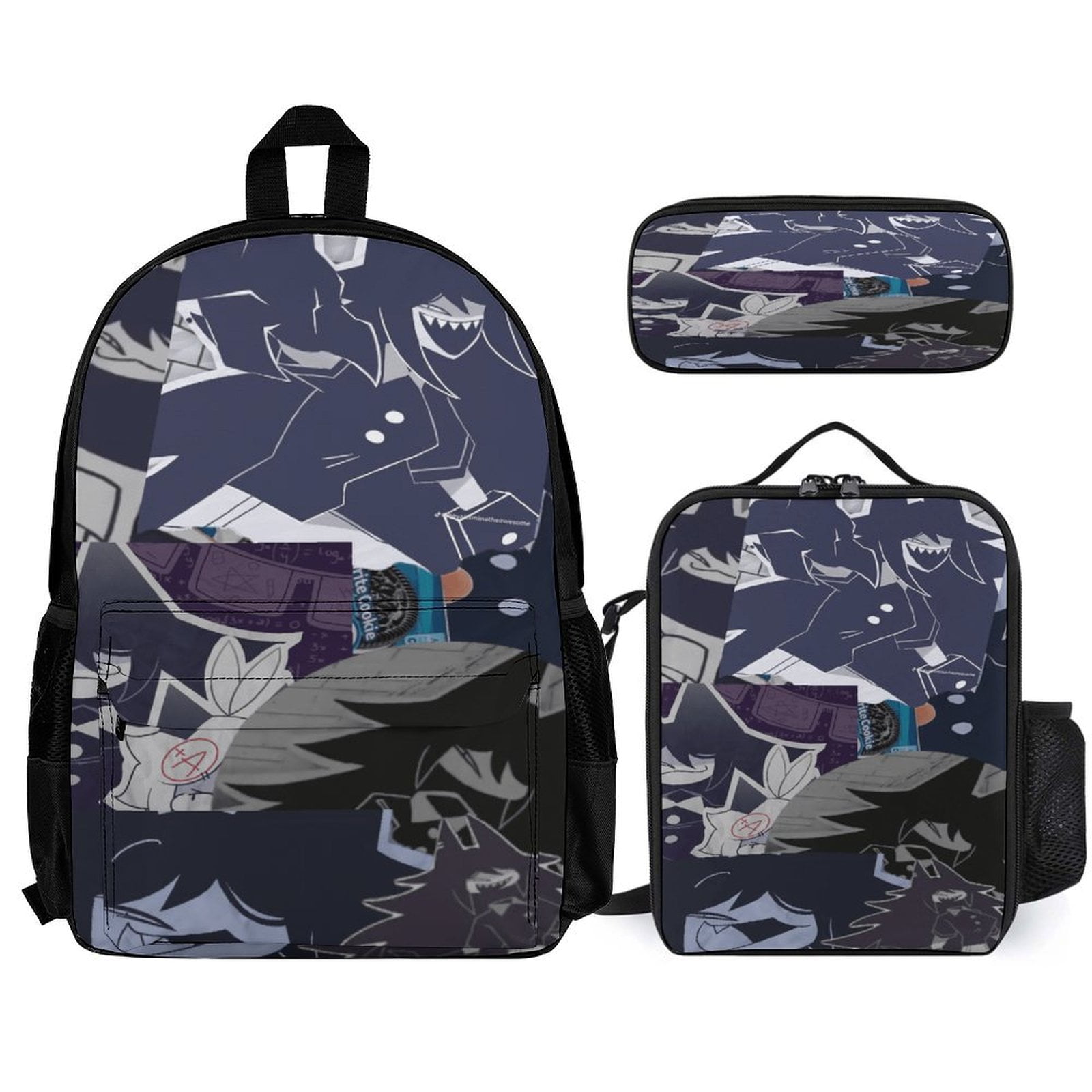 Fundamental Paper Education Backpack Set Cartoon Bookbag Backpack with ...
