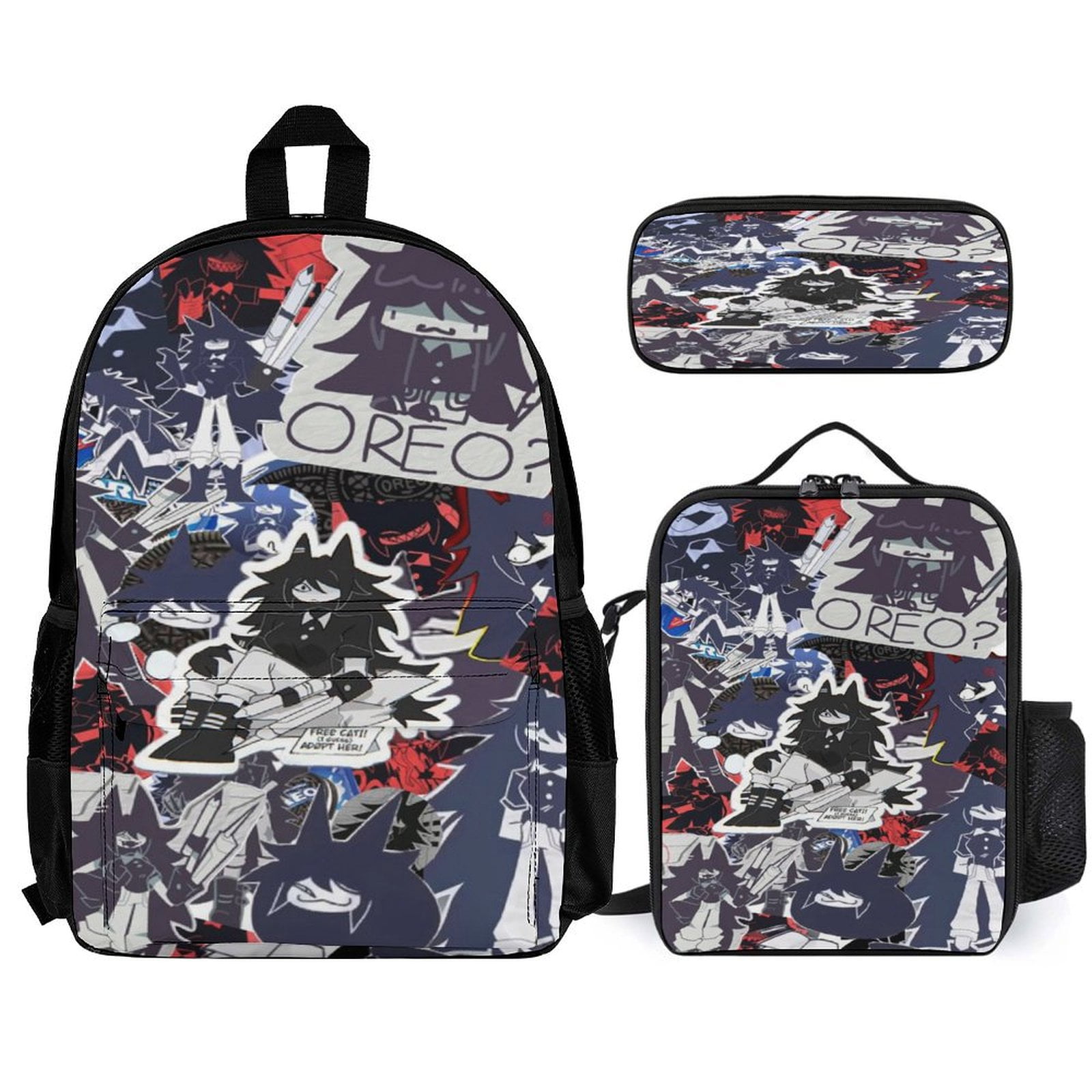 Fundamental Paper Education Backpack Set Cartoon Bookbag Backpack with ...