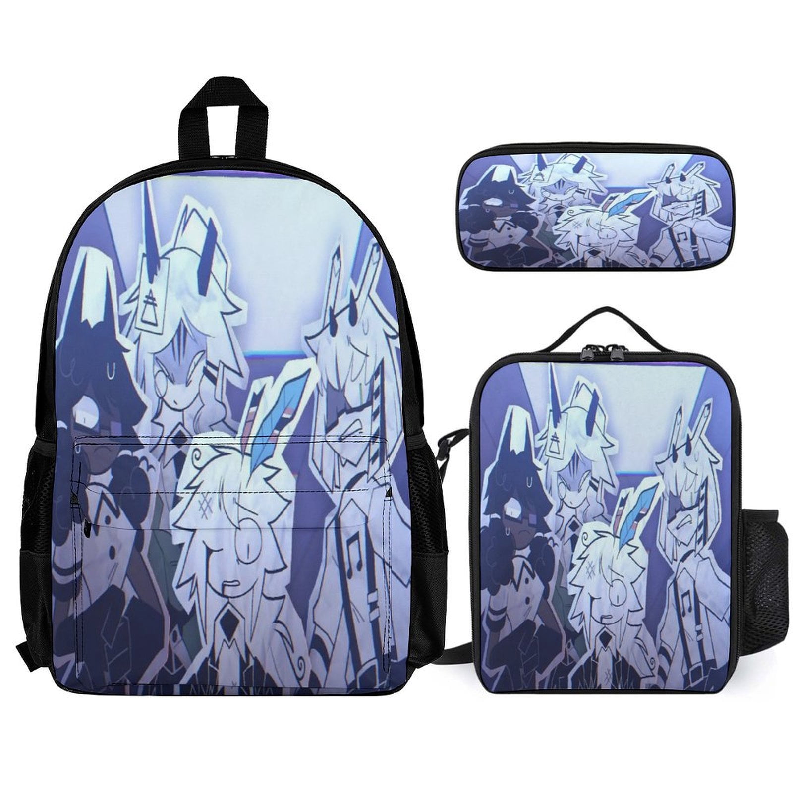 Fundamental Paper Education Backpack Set Cartoon Bookbag Backpack with ...