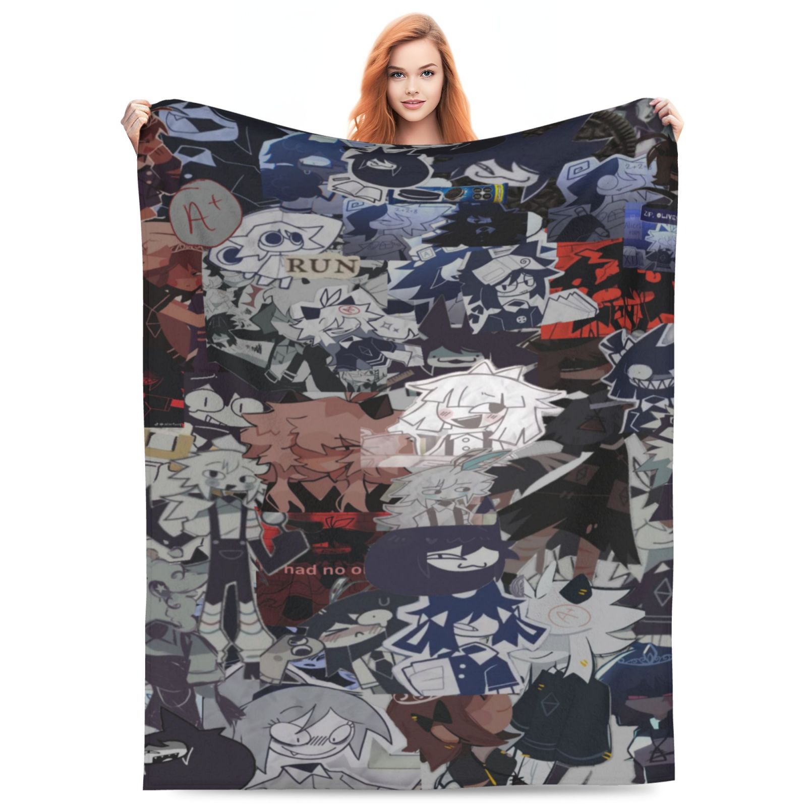 Fundamental Paper Education Blanket Soft Cozy Fleece Plush Throw ...