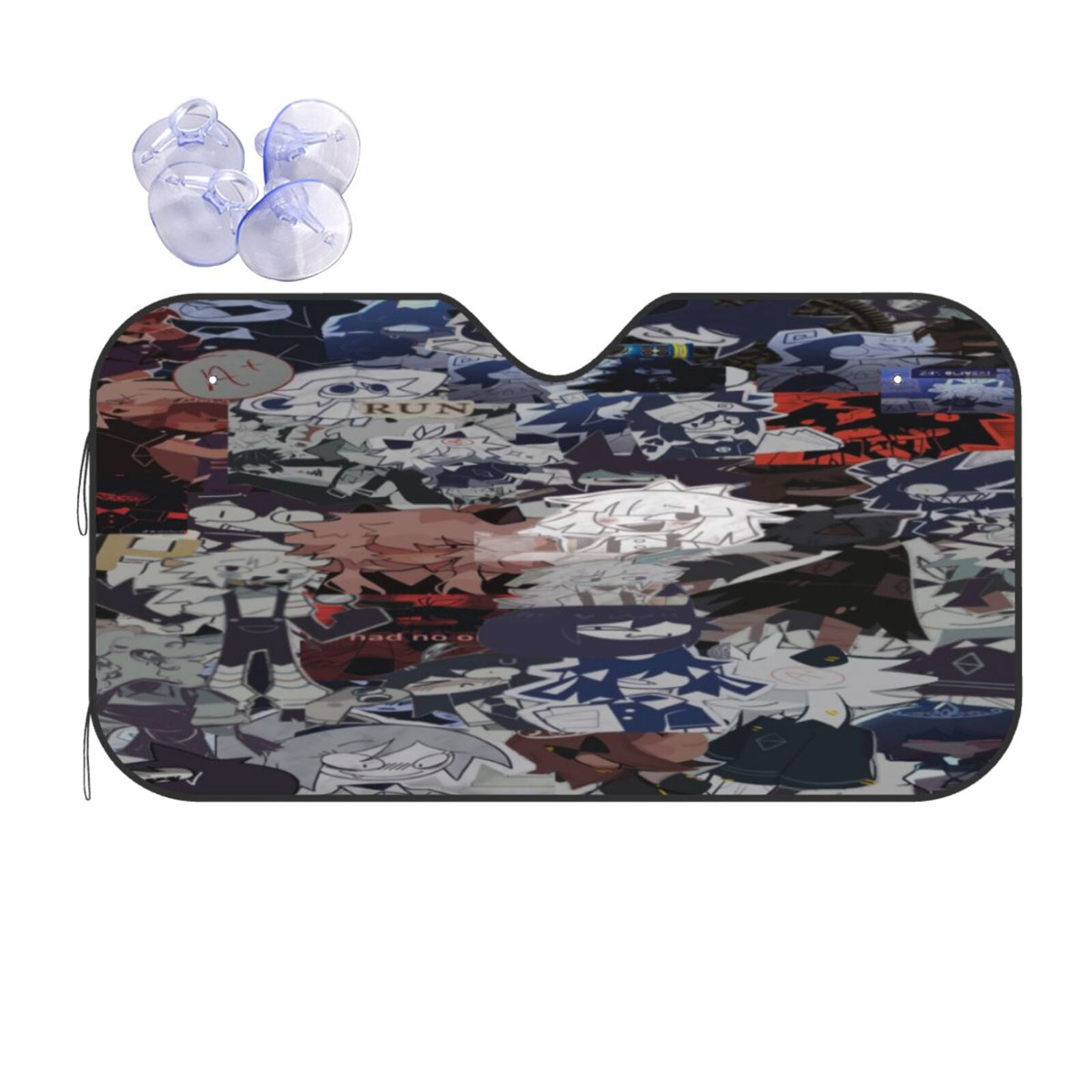 Fundamental Paper Education Car Sun Shade Windshield Cartoon Sun Shade ...