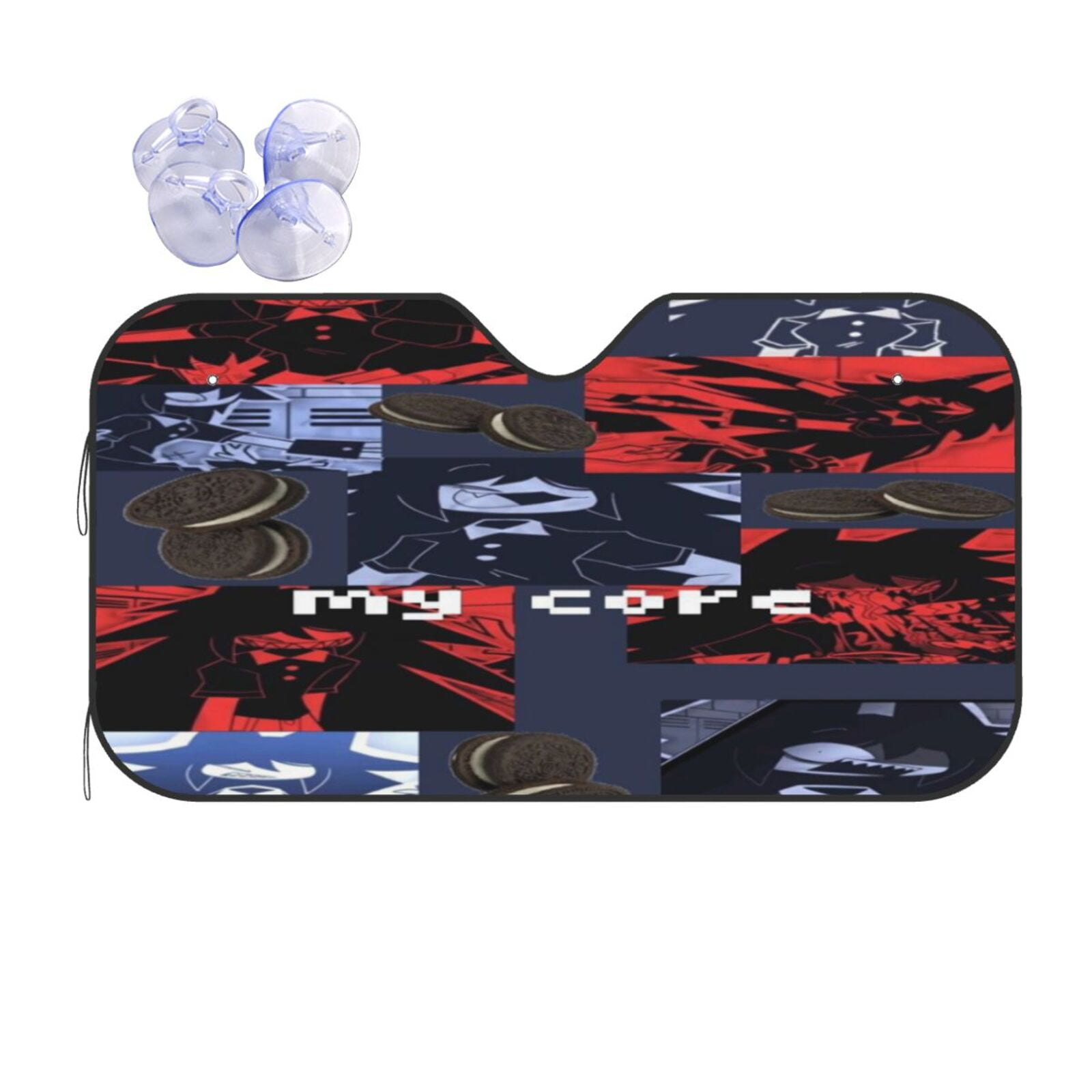 Fundamental Paper Education Car Sun Shade Windshield Cartoon Sun Shade ...