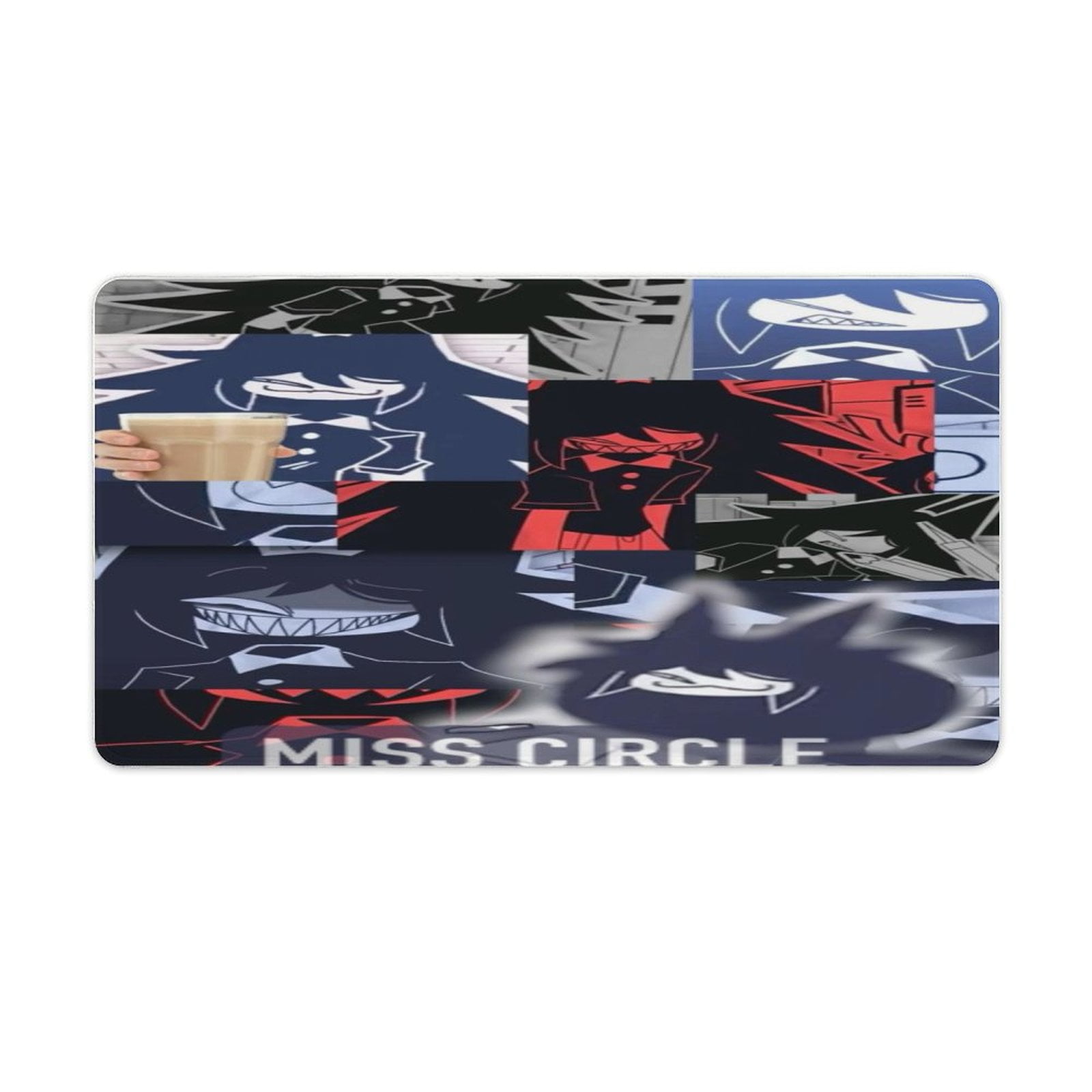 Fundamental Paper Education Large Mouse Pad with Stitched Edge Rubber ...