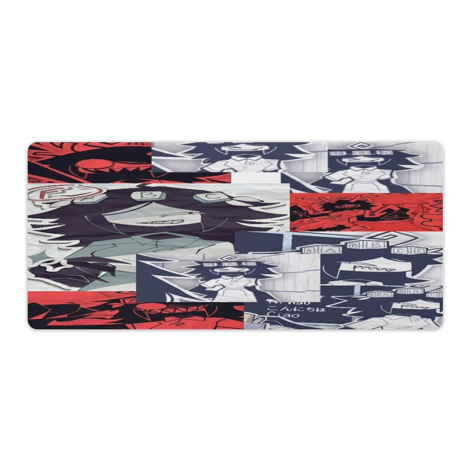 Fundamental Paper Education Large Mouse Pad with Stitched Edge Rubber ...