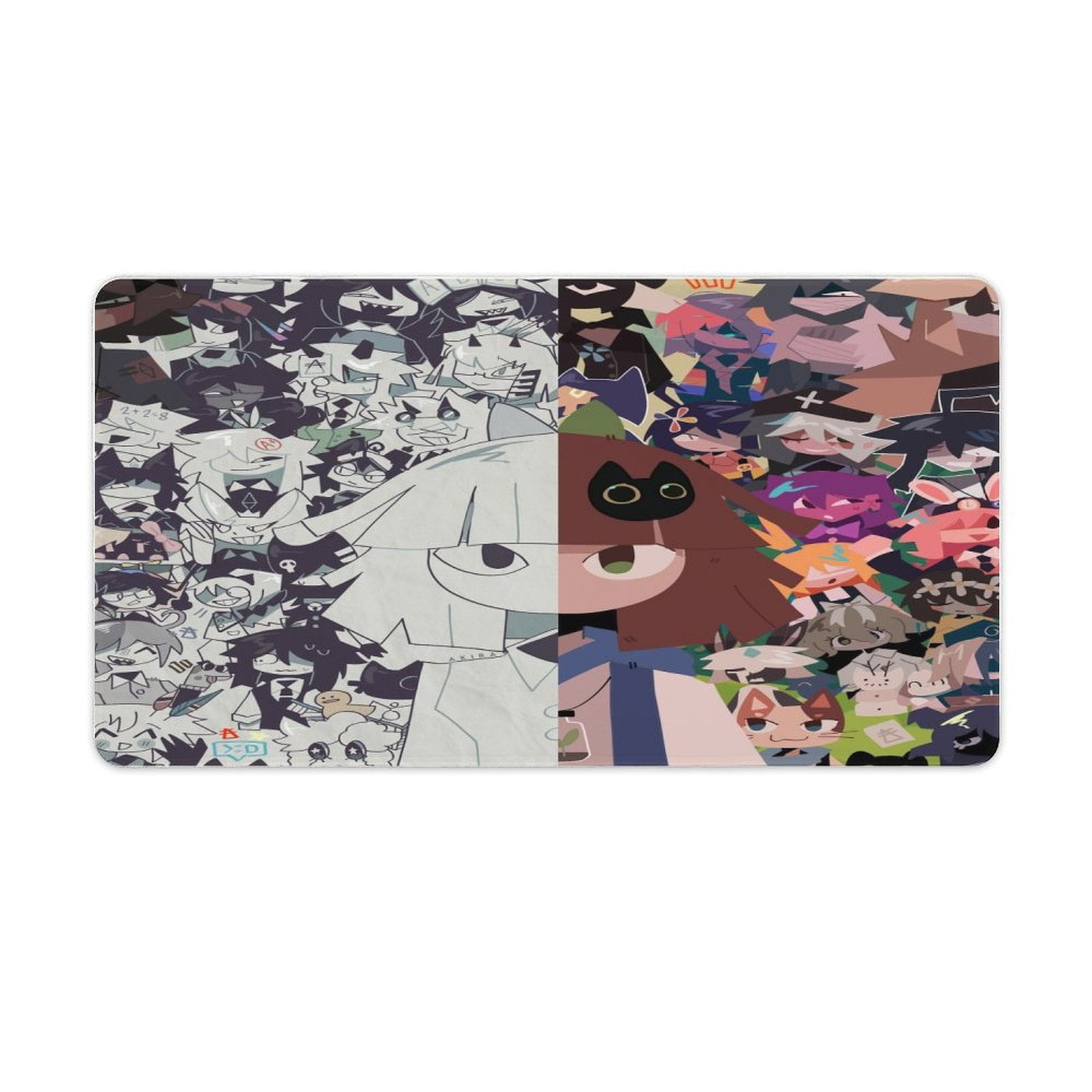 Fundamental Paper Education Large Mouse Pad with Stitched Edge Rubber ...
