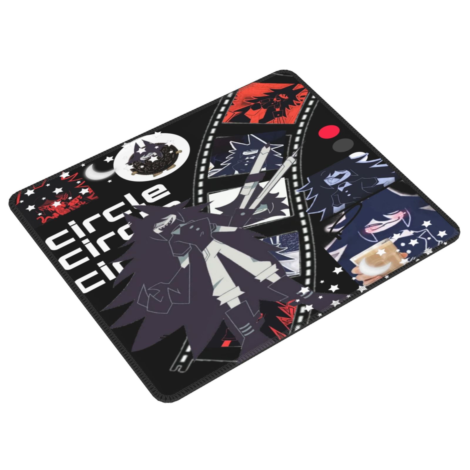 Fundamental Paper Education Mouse Pad with Stitched Edge Rubber Mouse ...