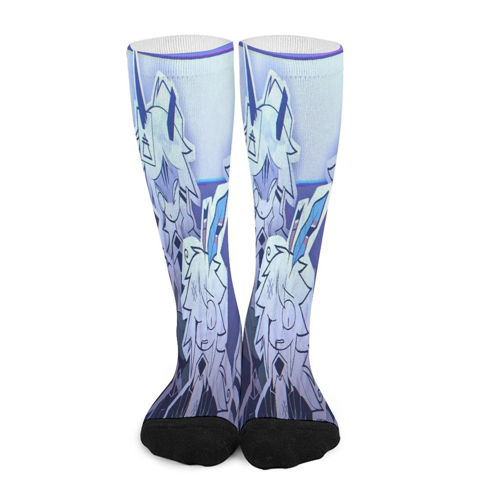 Fundamental Paper Education Socks Compression Crew Stockings Long ...