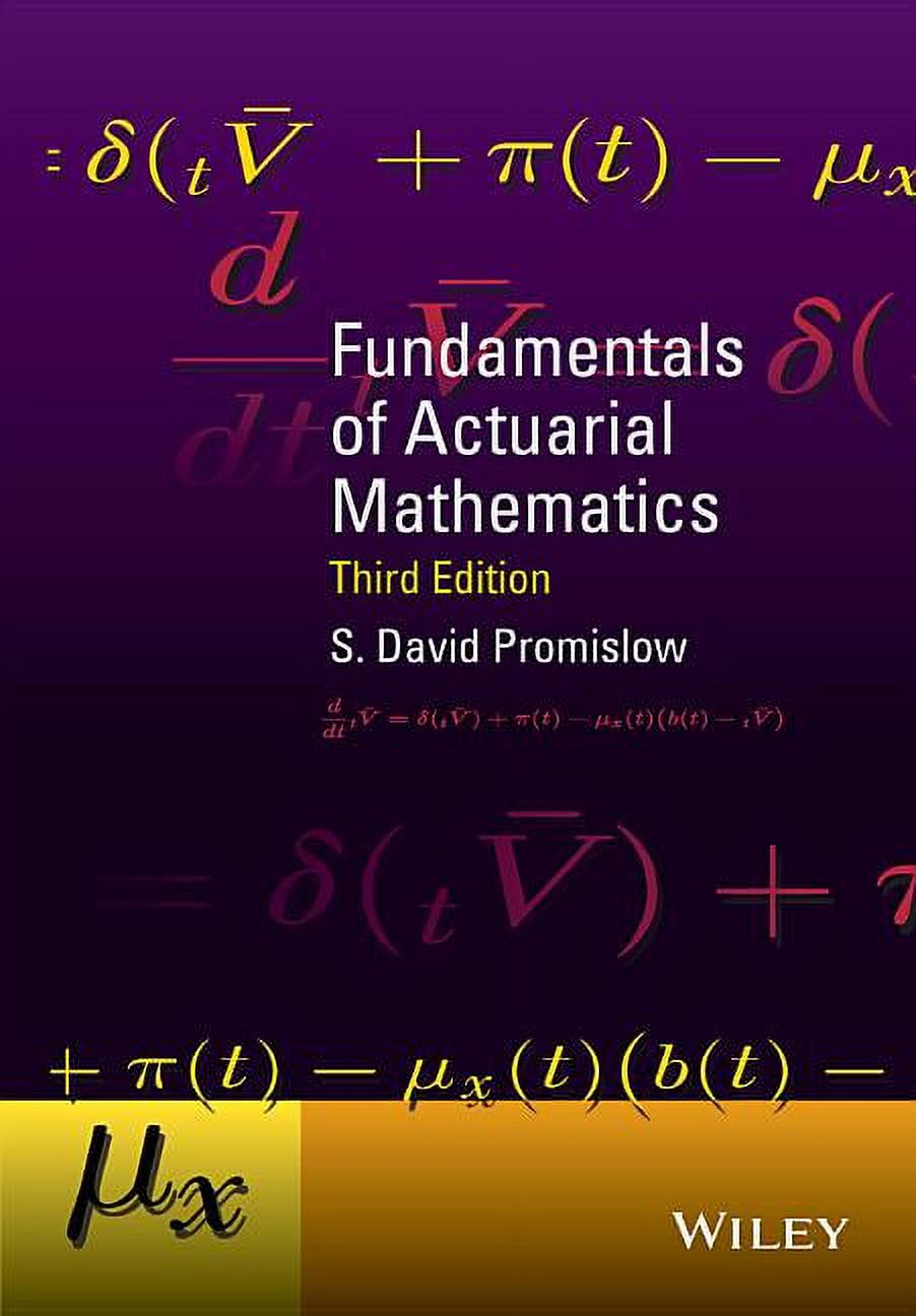 Fundamentals of Actuarial Mathematics, (Hardcover) - Walmart.com