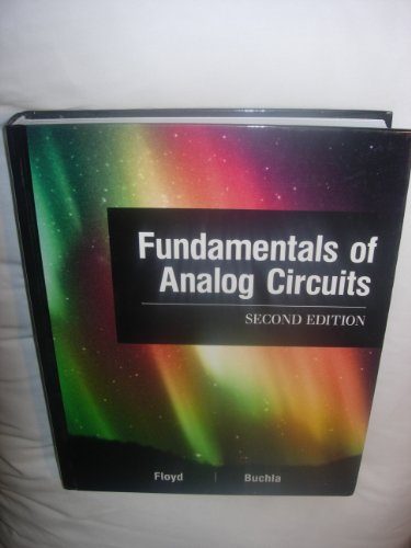 Pre-Owned Fundamentals of Analog Circuits (Hardcover) 0130606197 9780130606198 - Walmart.com