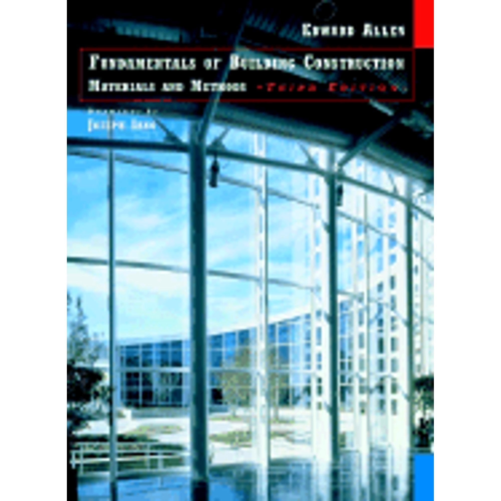 Pre-Owned Fundamentals of Building Construction: Materials and Methods ...