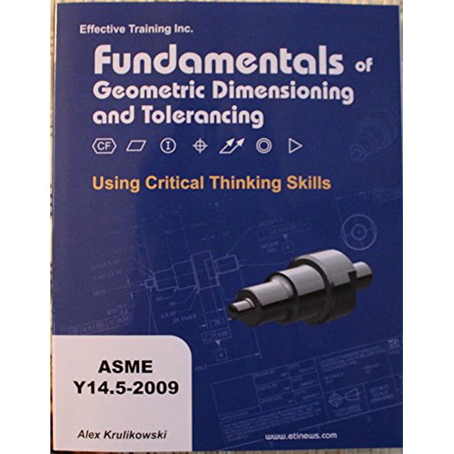 Pre-Owned Fundamentals of Geometric Dimensioning and Tolerancing Using ...