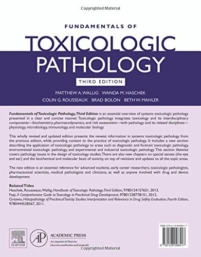 Pre-Owned Fundamentals of Toxicologic Pathology [Hardcover] Wallig DVM PhD DACVP, Matthew A ...